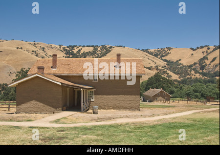 California Lebec Fort Tejon State Historic Park active army post 1854 ...
