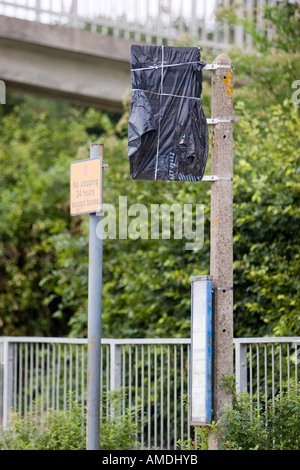 Bus stop closed due to roadworks, cherry willingham, Lincoln 2022 Stock ...