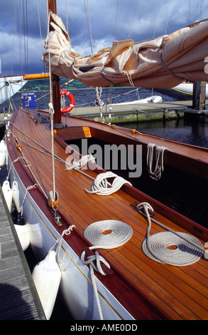 Yachts at Rhu Marina, on the Gareloch, Helensburgh, Scotland Stock ...