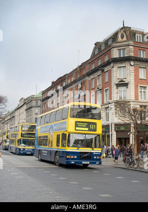 Buses on O'Connell Street in Dublin as the tourist season swings into ...