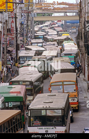 Manila traffic and pollution Philippines Stock Photo - Alamy