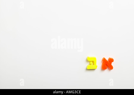 kids hebrew aleph bet fridge magnets Stock Photo - Alamy