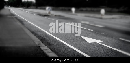 road at Ditchingham Suffolk Stock Photo - Alamy