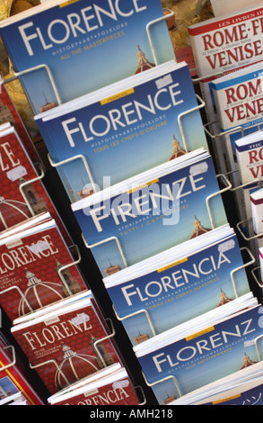 Florence guide Books Italy Stock Photo - Alamy