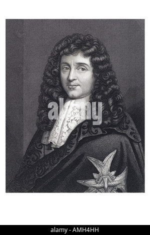 Portrait of Jean-Baptiste Colbert (1619-1683) French Minister of ...