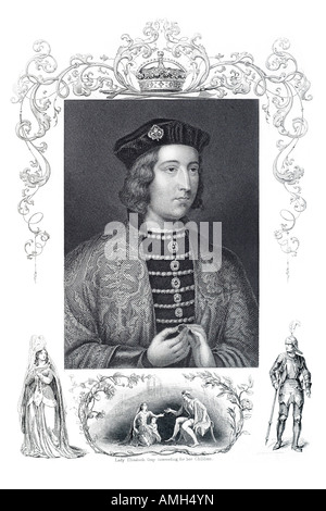 Edward IV, 1442 - 1483. King of England, 1461 - 1470 and 1471 Stock ...