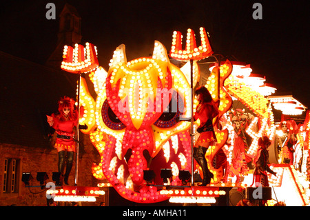Wells Somerset annual Wells Carnival float parade through Wells in ...