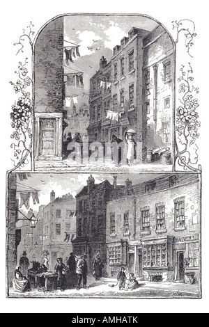 St Giles Rookery Stock Photo - Alamy