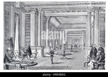 Reform Club interior Pall Mall London England Stock Photo - Alamy