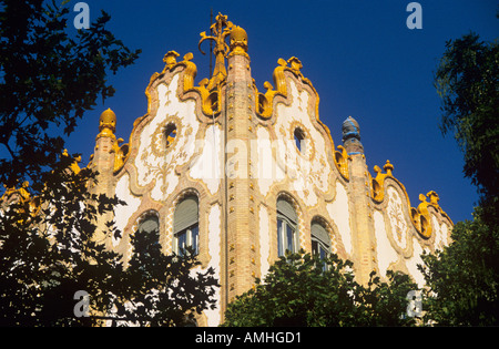 Hungary Budapest Post Office Savings Bank Stock Photo - Alamy