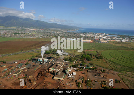 Puunene Sugar Mill Maui Hawaii USA Stock Photo - Alamy