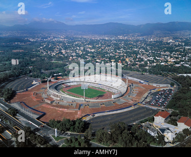 aerial view of the University Olympic Stadium, home of the soccer team ...