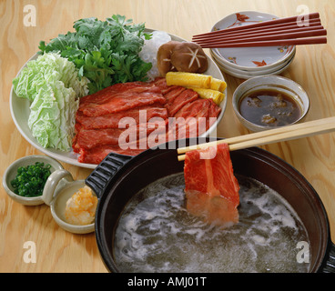 Beef shabu shabu Stock Photo - Alamy