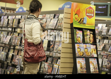 Miami Beach Florida,Blockbuster,movie rental,DVD cases,ad,advertising ...