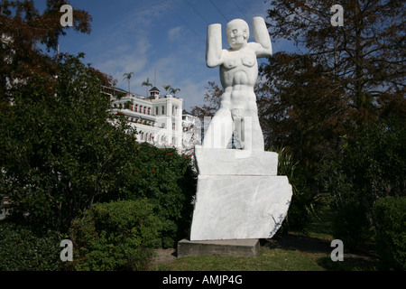 Old Man River Statue by Robert Schoen, figurative sculpture, riverfront ...