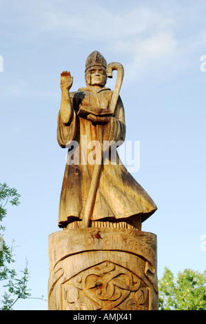 Ancient town of Lismore on River Blackwater, County Waterford, Ireland ...