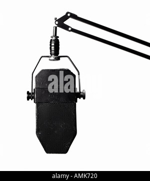 An old fashioned bbc radio microphone Stock Photo - Alamy