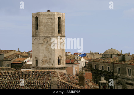 Italy, Mezzogiorno, Apulia / Puglia, Gargano, Peschici, Old Town ...