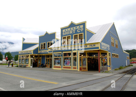 Stores and Shops in Skagway Alaska AK United States US Inside Passage ...