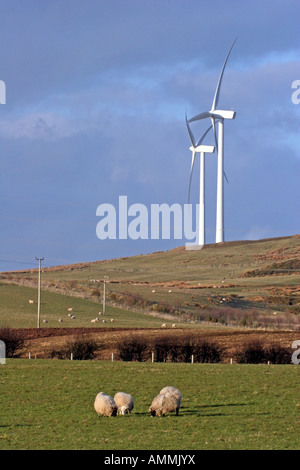 Wind turbines at Ardrossan wind farm Ayrshire Scotland Stock Photo - Alamy