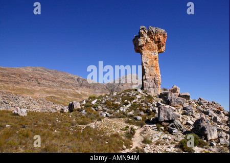 The Maltese cross sandstone rock formation in the Cedarberg mountains ...