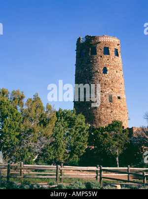 The Grand Canyon National Park displays Tusayan corrugated pottery, an ...