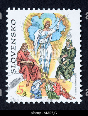 Slovakian postage stamp Stock Photo - Alamy