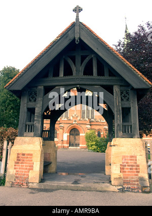 Lychgate and Church of Saint Peter, Great Asby, Cumbria, England ...