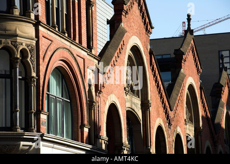 View of the pointed gables of the former Wholesale Fish Market (contd ...