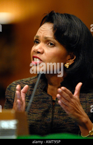 Secretary of State Condoleezza Rice testifies before the Senate Foreign ...