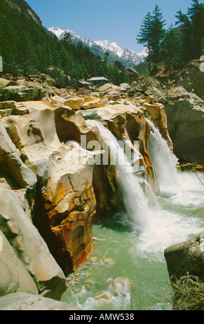 A spectacular waterfall in South India Stock Photo - Alamy