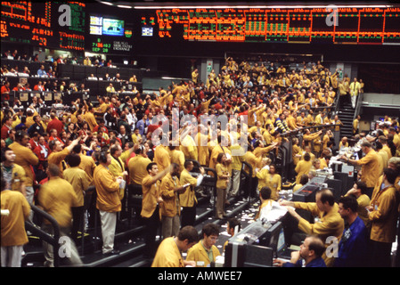 Trading Floor of the Chicago Mercantile Exchange Chicago Illinois Stock ...