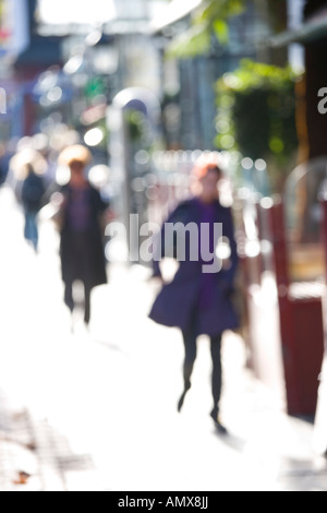 An anonymous man blurred by soft focus Stock Photo - Alamy