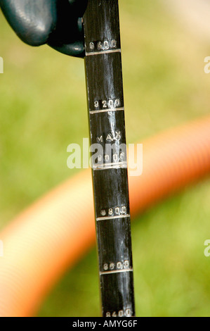 Fuel Tank dip Stick Stock Photo - Alamy