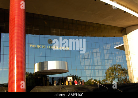 Entrance gate to the Parliament Asuncion Paraguay Stock Photo - Alamy