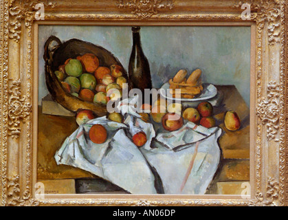 Basket of Apples 1895 by Paul Cezanne Stock Photo - Alamy