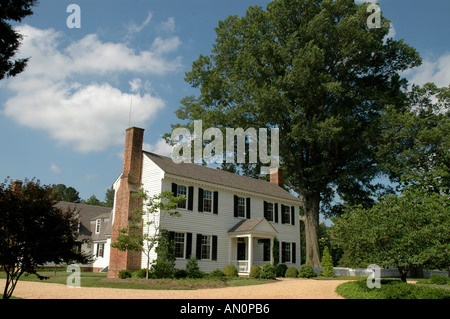 Bassett Hall home of John D. Rockefeller in Colonial Williamsburg Stock ...