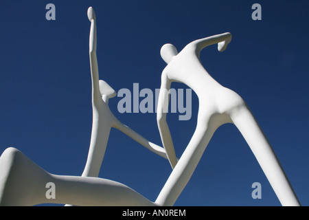 The Dancers Statues outside Denver Performing Arts Complex Colorado ...