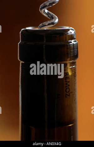 Industry concept. On a black background, puzzles with inscriptions, on ...