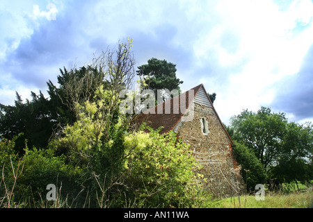 Harlowbury Chapel in Old Harlow Essex , UK, is the oldest consecrated ...