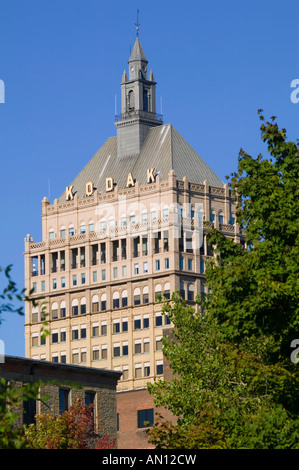 Eastman Kodak tower building, Rochester, New York. Kodak started the ...
