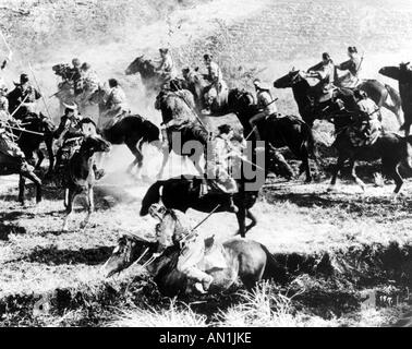 SEVEN SAMURAI 1954 film classic from Japanese director Akiro Kurasawa ...
