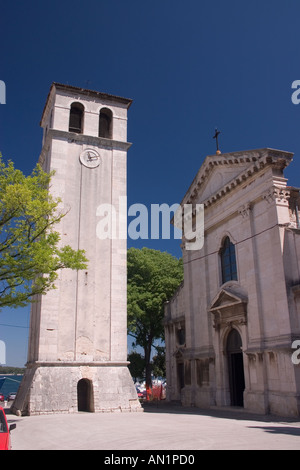 Campanile and cathedral Pula Croatia Stock Photo - Alamy
