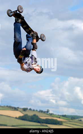Competitor in the All Terrain Boarding Association British ...