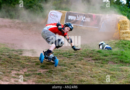 Competitors in the All Terrain Boarding Association British ...