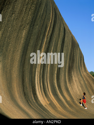 Wave Rock - Western Australia Stock Photo - Alamy