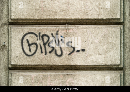 Graffiti in Taborstrasse, Vienna, Austria Stock Photo - Alamy