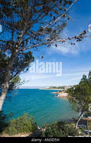 Beach at Cap Salou, Salou, Costa Dorada, Spain Stock Photo - Alamy