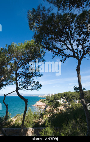 Beach at Cap Salou, Salou, Costa Dorada, Spain Stock Photo - Alamy