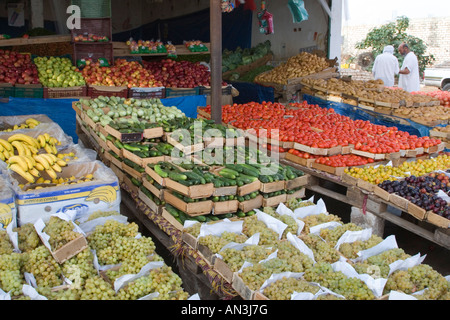 Tripoli, Libya. Fruit and Vegetable Stand Egyptian Workers Stock Photo ...